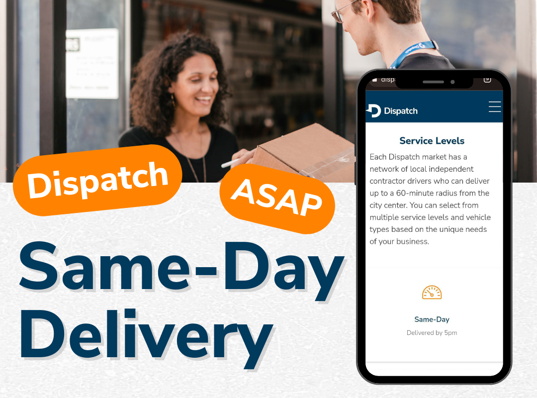 Same-Day Delivery with Dispatch